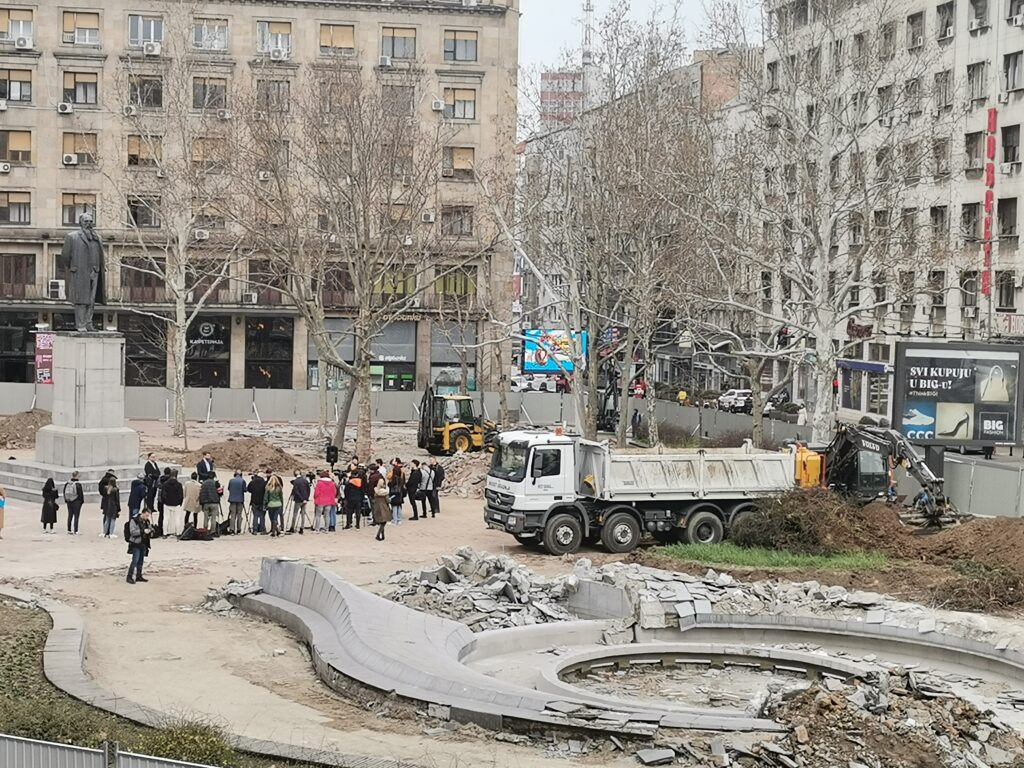 REKONSTRUKCIJA TRGA NIKOLE PAŠIĆA - Svet Gradjevine Magazin