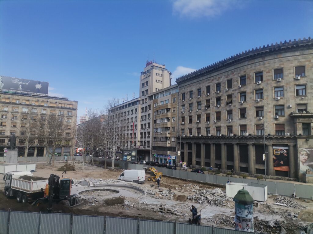 REKONSTRUKCIJA TRGA NIKOLE PAŠIĆA - Svet Gradjevine Magazin