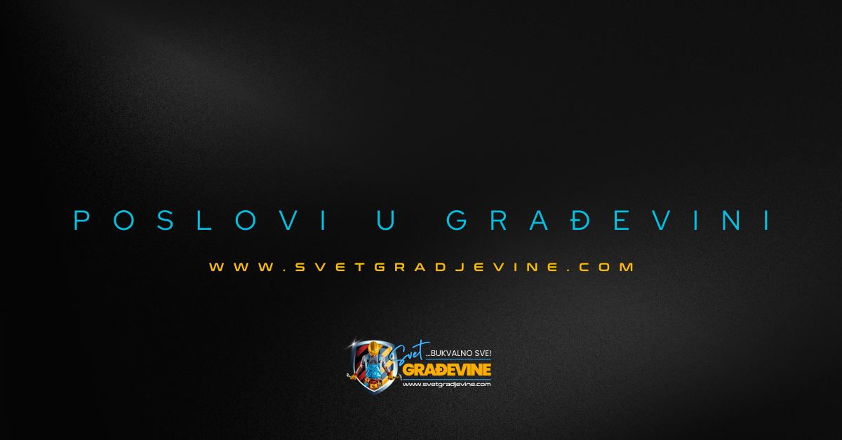 Oglasi za poslove u gradjevini