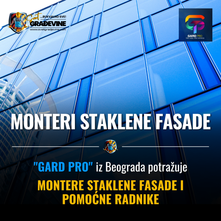 Oglasi za poslove u gradjevini